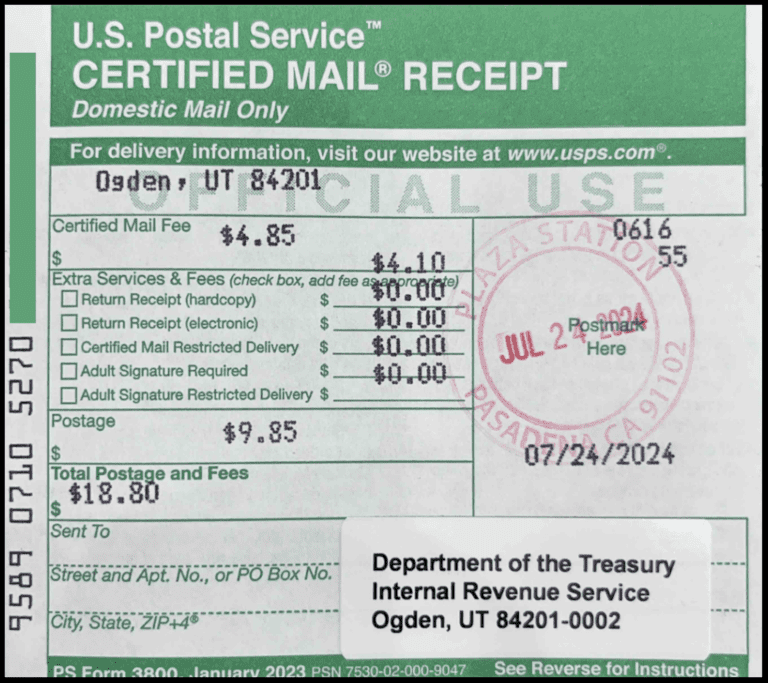 How To File Your 83(b) Election: A Step-by-Step Guide with Pictures ...