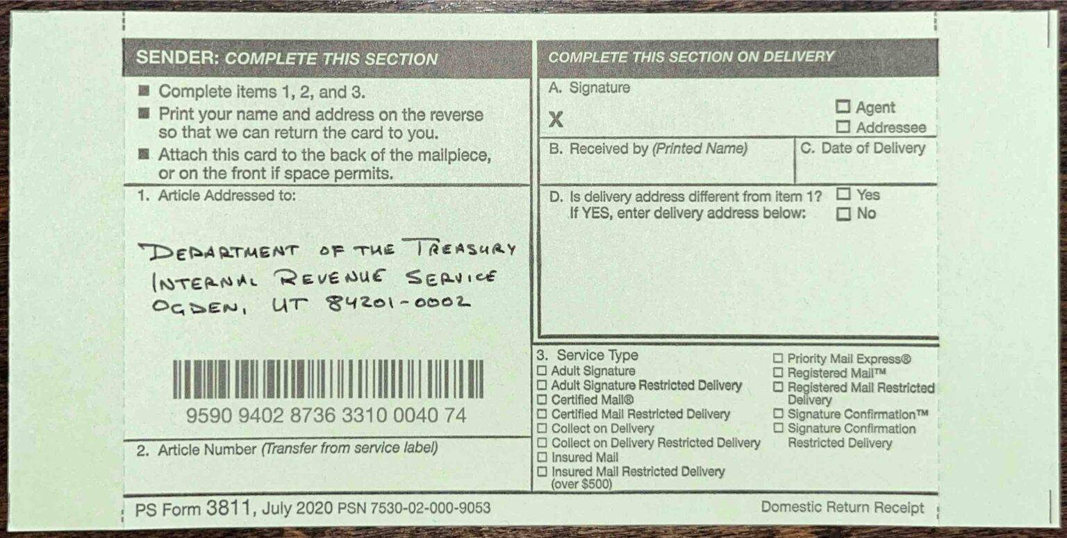 How To File Your 83(b) Election: A Step-by-Step Guide with Pictures ...